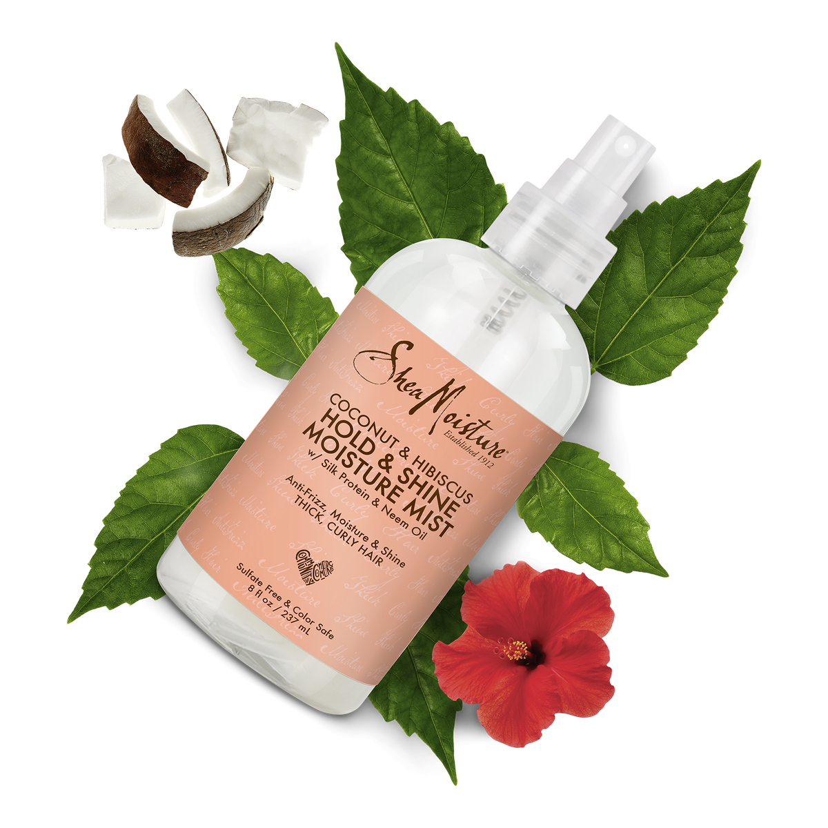 SheaMoisture Coconut Hibiscus Hold Shine Moisture Mist 8 fl oz