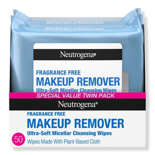 Neutrogena - 50 ct Makeup Remover Cleansing Towelettes Fragrance Free ...