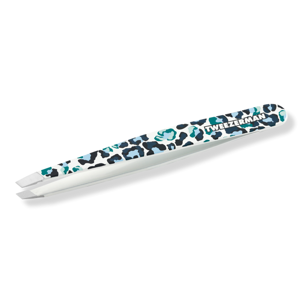Tweezerman Blue Leopard Slant Tweezer