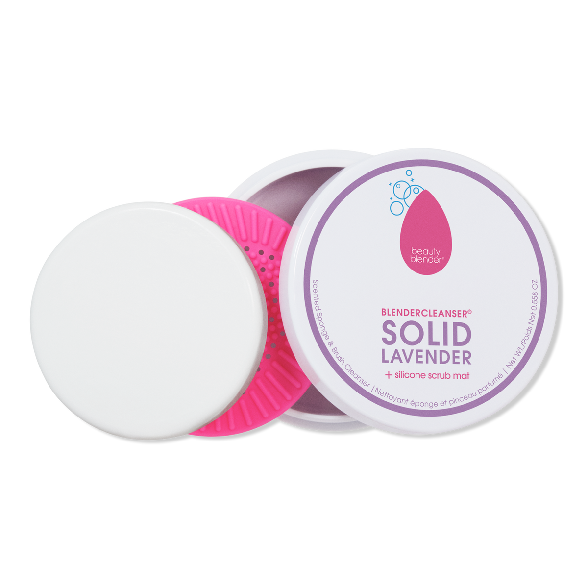 beautyblender Blendercleanser Solid Lavender Scented Sponge Brush Cleanser Ulta Beauty