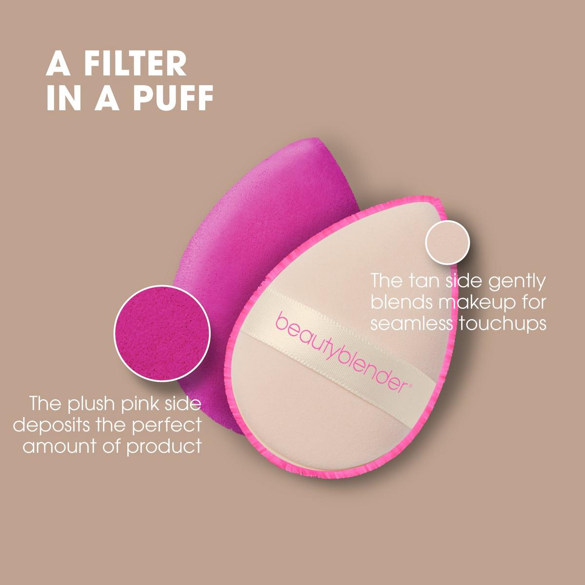 beautyblender Power Pocket Puff Dual Sided Powder Puff Ulta Beauty