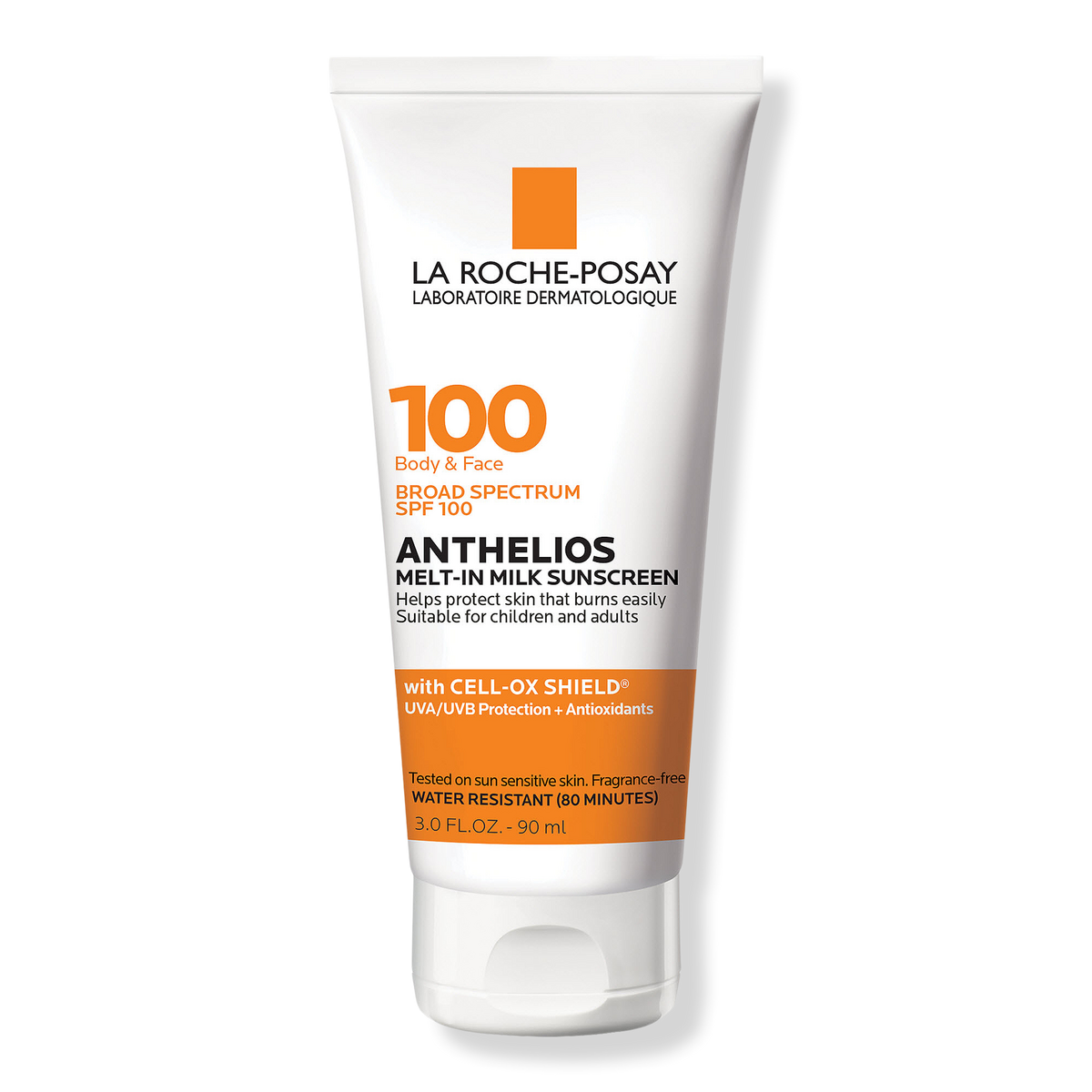 Anthelios Melt in Milk Body Face Sunscreen Lotion SPF 100 3.0 oz