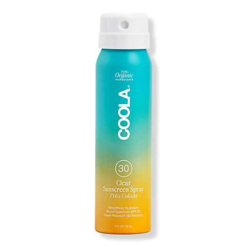 COOLA - Travel Size Piña Colada Classic Body Organic Sunscreen Spray ...