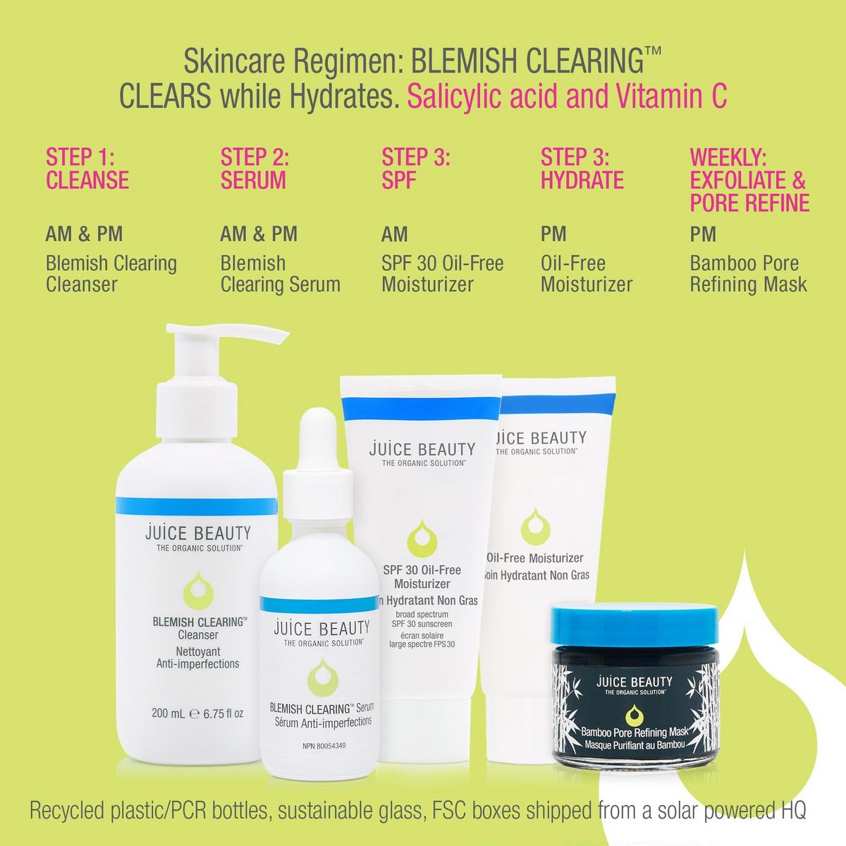 Juice Beauty Blemish Clearing Best Sellers Oil Control Kit Ulta Beauty