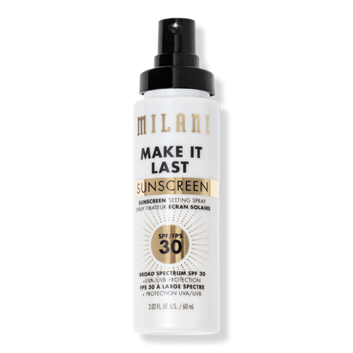 Milani - Make It Last Sunscreen - Sunscreen Setting Spray SPF 30 | Ulta ...