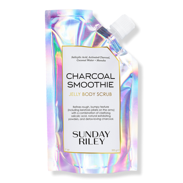 SUNDAY RILEY Charcoal Smoothie Exfoliating Jelly Body Scrub