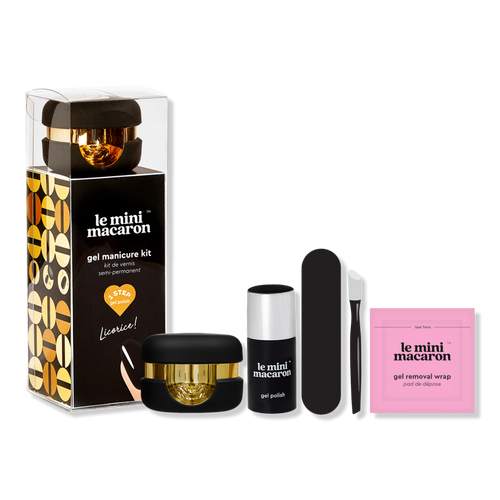 Le Mini Macaron - Licorice 1-Step DIY Glossy Gel Manicure Kit | Ulta Beauty
