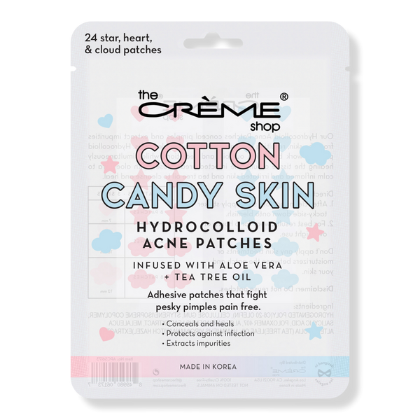 The Crème Shop Cotton Candy Skin Hydrocolloid Acne Patches