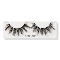 Kiss Lash Couture Matte Black Faux Mink, Matte Sheer