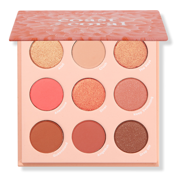 ColourPop Coast to Coral Eyeshadow Palette
