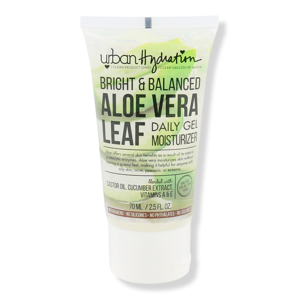 Urban Hydration Bright Balanced Aloe Vera Leaf Gel Moisturizer 2.5 fl oz