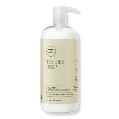 Paul Mitchell - 33.8 oz Tea Tree Hemp Restoring Conditioner & Body ...