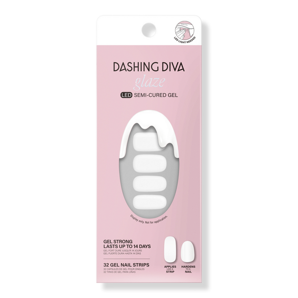 Glazed Donut Semi Cured Gel Nail Strips - Dashing Diva | Ulta Beauty