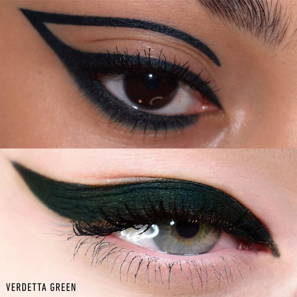 Dark green gel eyeliner store