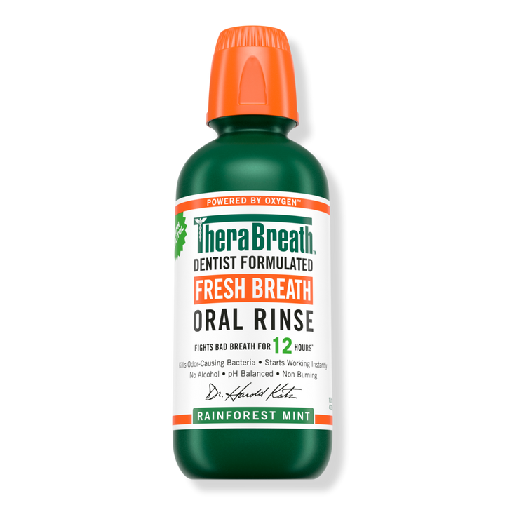Rainforest Mint Fresh Breath Oral Rinse - TheraBreath | Ulta Beauty