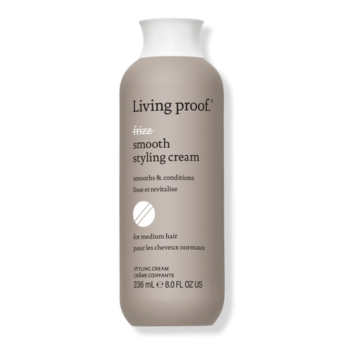 Living Proof - 8.0 oz No Frizz Smooth Styling Cream For Medium Hair ...