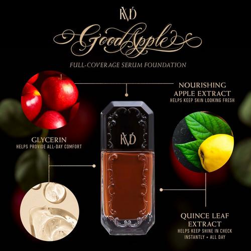 Kvd Beauty Good Apple Full Coverage Transfer Proof Serum Foundation 6