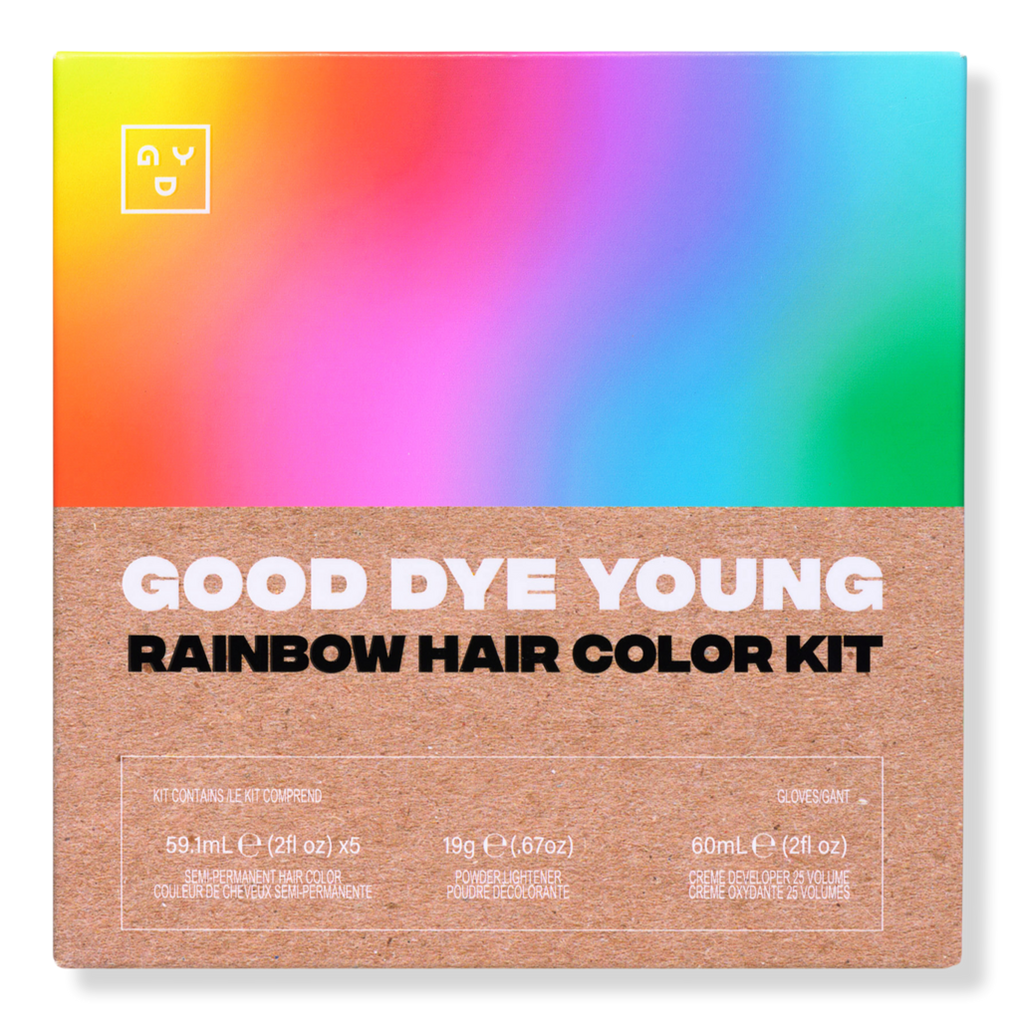 Rainbow Hair Dye