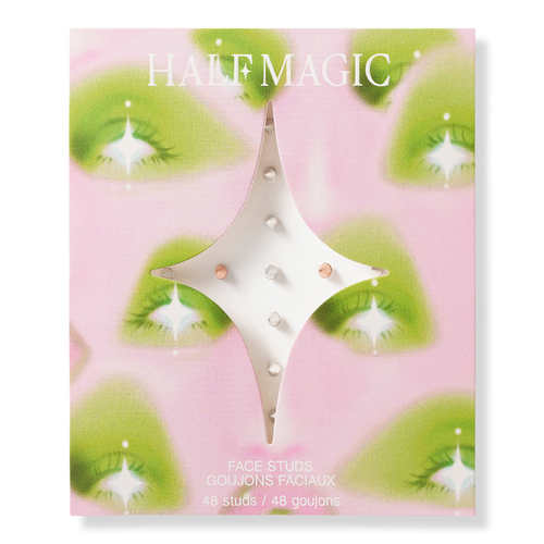 HALF MAGIC - Bold Metallic Studs Self-Adhesive Face Gems | Ulta Beauty