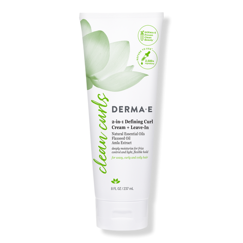 DERMA E - Alba Ramos 2-In-1 Defining Curl Cream + Leave-In Treatment ...
