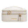 Vertical Quilted Train Case With Mirror - Tartan + Twine | Ulta Beauty