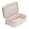 Vertical Quilted Train Case With Mirror - Tartan + Twine | Ulta Beauty