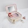 Vertical Quilted Train Case With Mirror - Tartan + Twine | Ulta Beauty