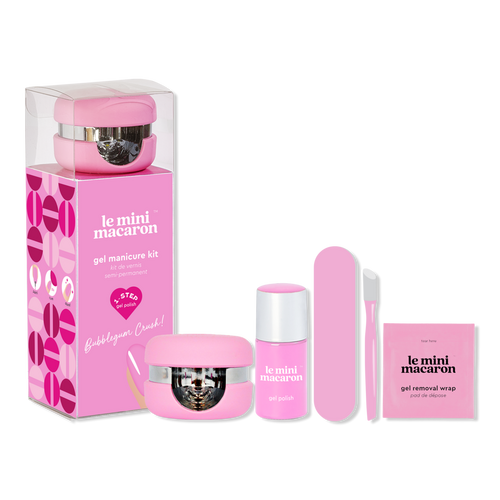 Le Mini Macaron - Bubblegum Crush 1-Step DIY Glossy Gel Manicure Kit ...