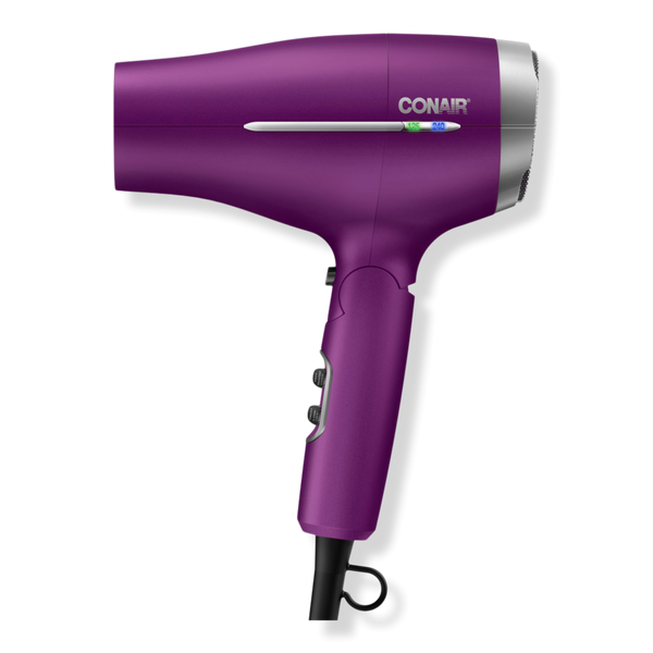 Light Blue Metallic InfinitiPRO By Conair SmoothWrap Hair Dryer with ...