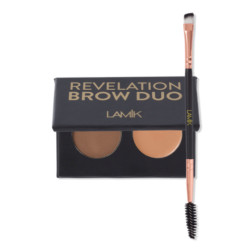 LAMIK Beauty - Medium Brown/Eloquence Revelation Brow Duo Kit | Ulta Beauty