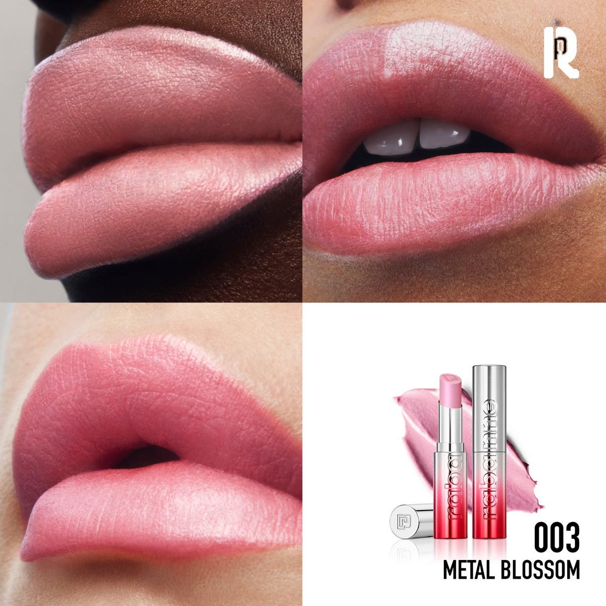 Rabanne Famous Lipcolor Metallic Lipstick 003 Metal Blossom