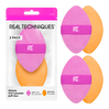 Miracle 2-In-1 Dual Sided Powder Puff Duo - Real Techniques | Ulta Beauty