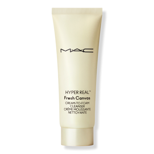MAC - Mini Hyper Real Fresh Canvas Cream-To-Foam Face Cleanser | Ulta ...
