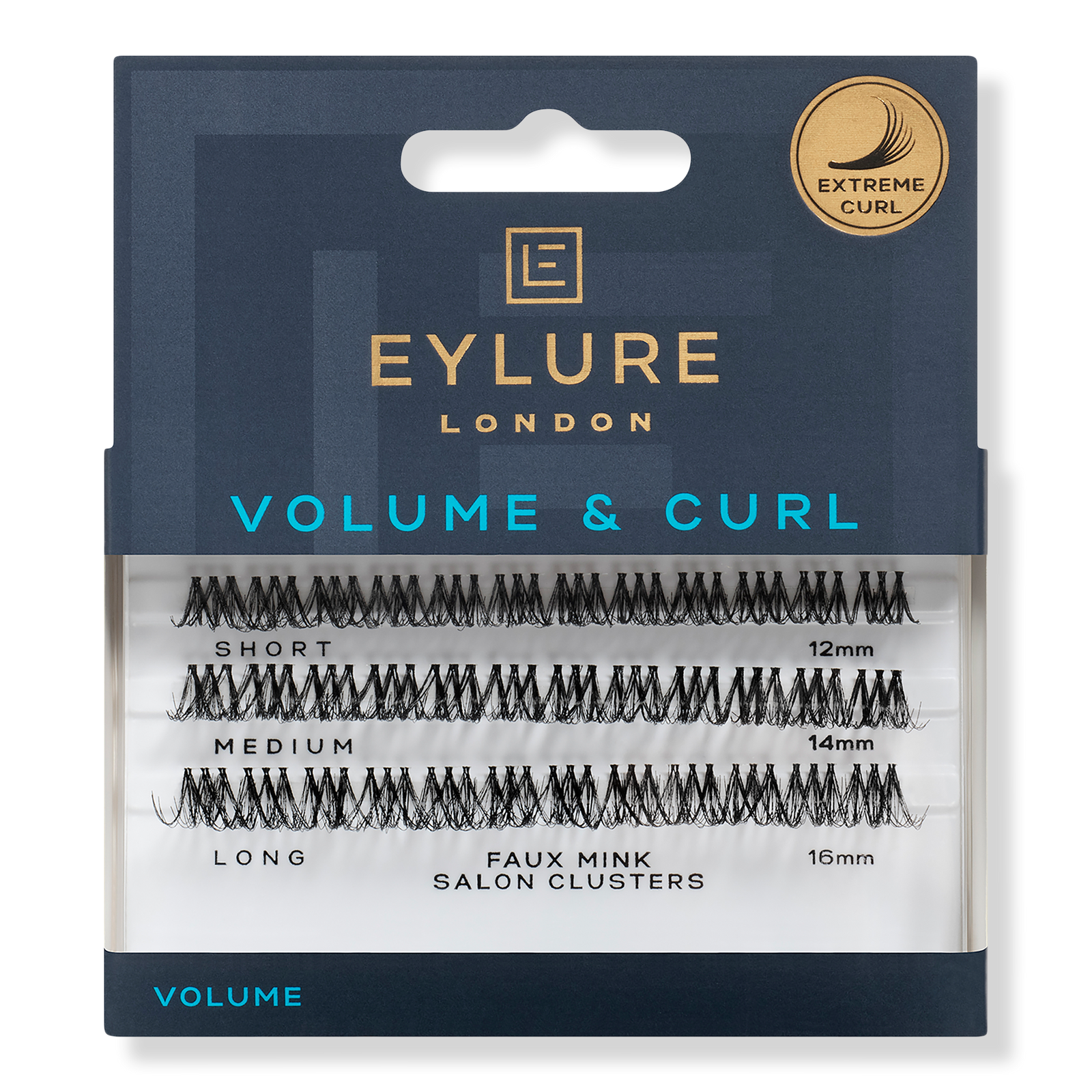 Eylure Volume Curl Faux Mink Individual Cluster Eyelashes