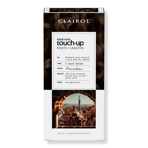 Clairol - 4 Dark Brown - Barcelona Total Root Touch-Up | Ulta Beauty