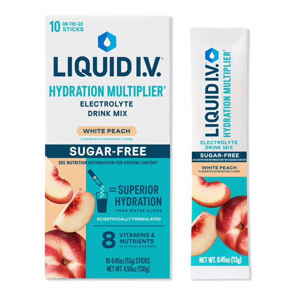LIQUID I.V. - Hydration Multiplier Electrolyte Drink Mix Strawberry ...