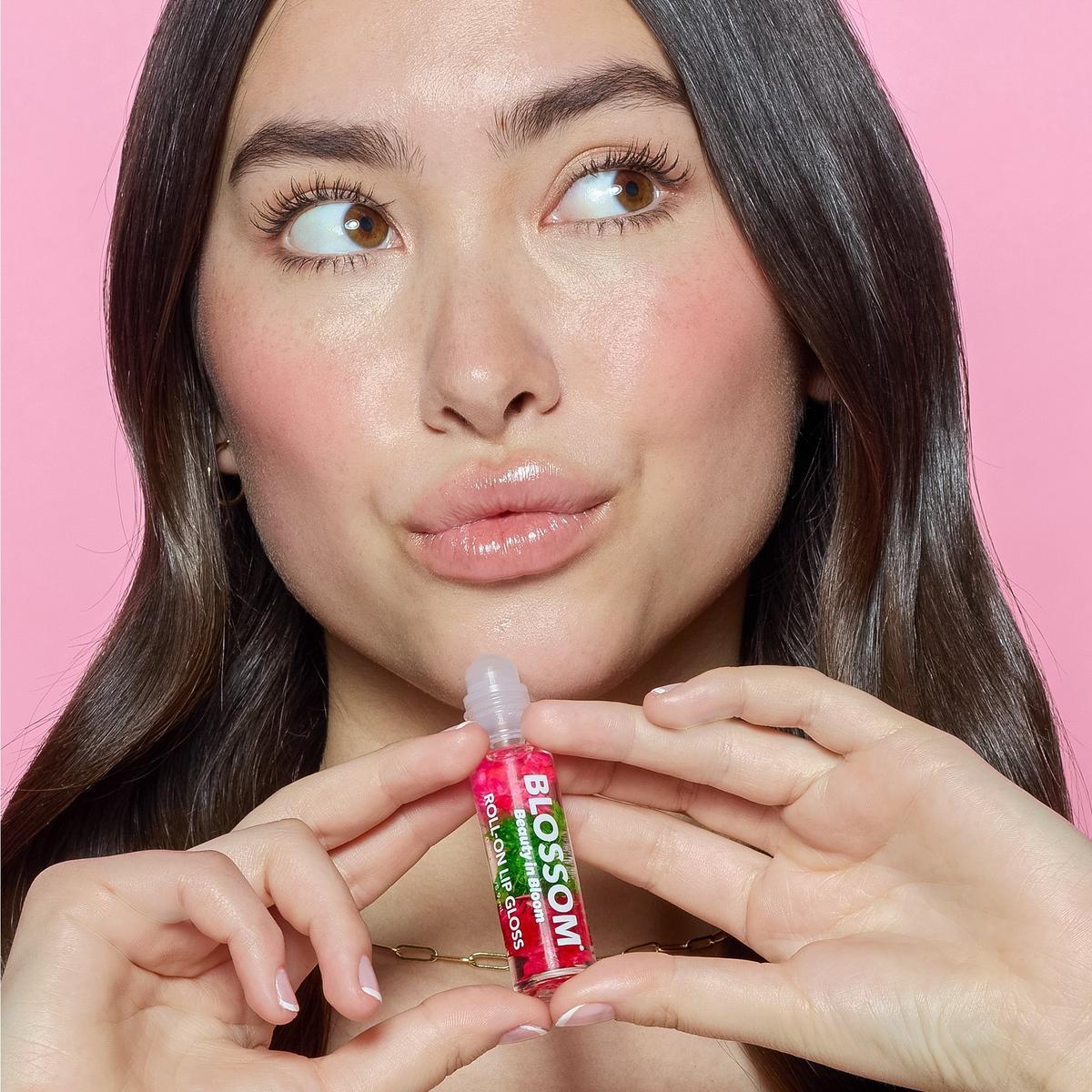 Blossom Roll On Lip Gloss Strawberry