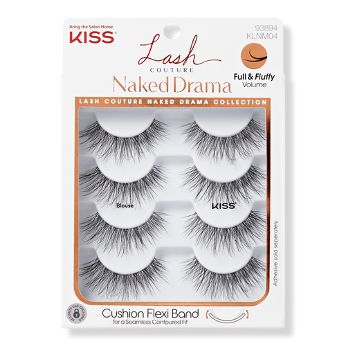 Kiss - Lash Couture Naked Drama Fake Eyelashes Multipack, Blouse | Ulta ...
