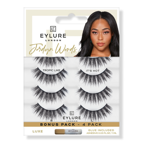 Eylure - Jordyn Woods Tropic Like It's Hot Luxe Eyelashes Multipack ...
