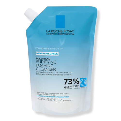 La Roche-Posay - 13.52 oz (Refill) Toleriane Purifying Foaming Face ...