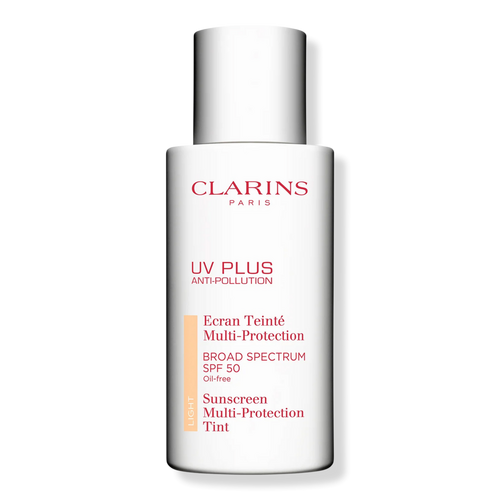 Clarins - Light UV Plus Anti-Pollution Tinted Face Sunscreen SPF 50 ...