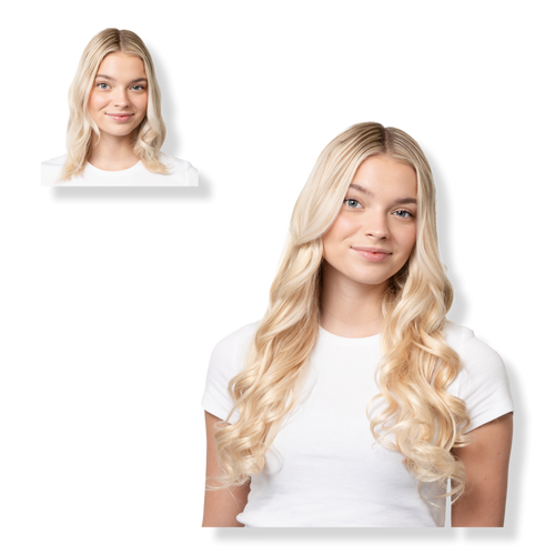 Locks & Mane - Vanilla 20" Clip-in Human Hair Extension | Ulta Beauty