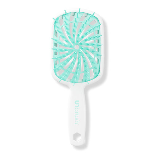 UNbrush - Mint Swirl Plus Detangling Hair Brush - Fine & Fragile Hair ...