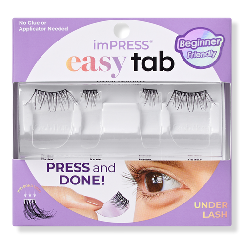 Kiss - Sleek Natural imPRESS Press On Falsies Easy Tab Self Adhesive ...