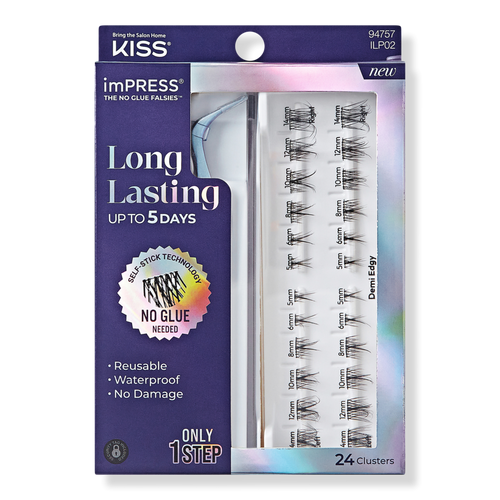 Kiss - Demi Edgy imPRESS Long Lasting Self Adhesive Eyelashes | Ulta Beauty