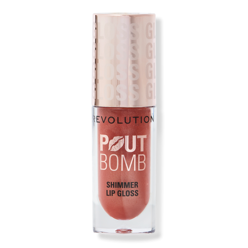 Revolution Beauty - Nude Glow Pout Bomb Shimmer Gloss | Ulta Beauty