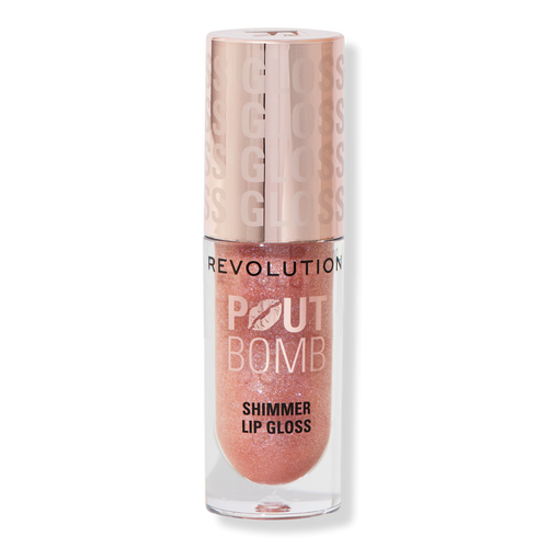 Revolution Beauty - Glimmer Nude Pout Bomb Shimmer Gloss | Ulta Beauty