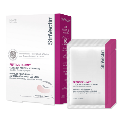 StriVectin - Peptide Plump Collagen Renewal Eye Masks | Ulta Beauty