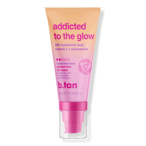b.tan - Addicted To The Glow Gradual Tan Face Cream | Ulta Beauty