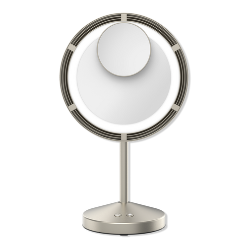 Conair - Brushed Satin Nickel Lighted Fan Mirror | Ulta Beauty